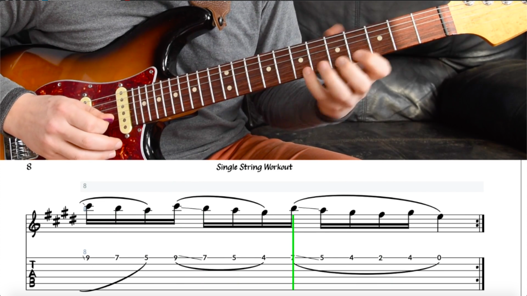 Single String Workout at 3 Different Speeds | E Major - Practice Makes ...